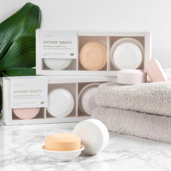 Multi-Use Shower Tablets (Set of 3) - Yuzu Soap