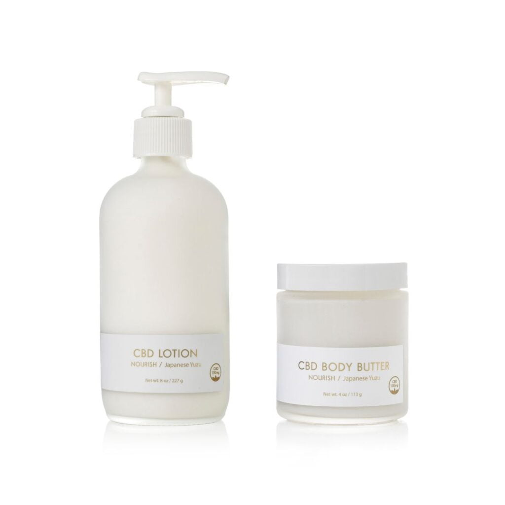 CBD Body Butter (100mg) - Yuzu Soap